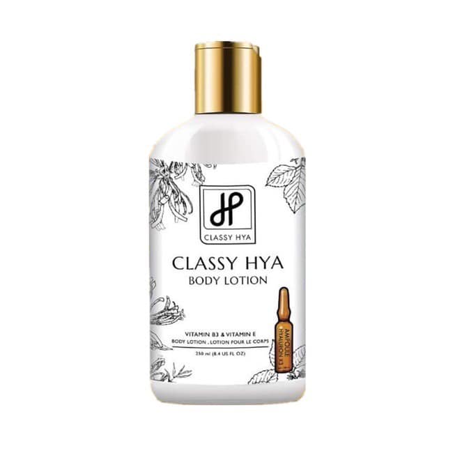 โลชั่น CLASSY HYA BODY LOTION vitamin b3 & vitamin e ขนาด 250 ML - MixASale