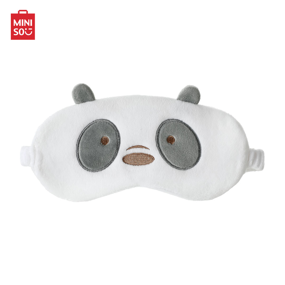 MINISO ผ้าปิดตา อุปกรณ์เสริมสำหรับเดินทาง We Bare Bears Collection 4.0 ...