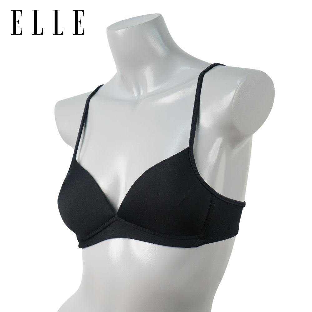 ยกทรง แบรนด์ ELLE ของแท้ พร้อมส่ง บราไร้โครง LB1704 ผ้าไมโคร เต้าฟองปั้ม MOLD ตะขอหลัง - RIKA ...