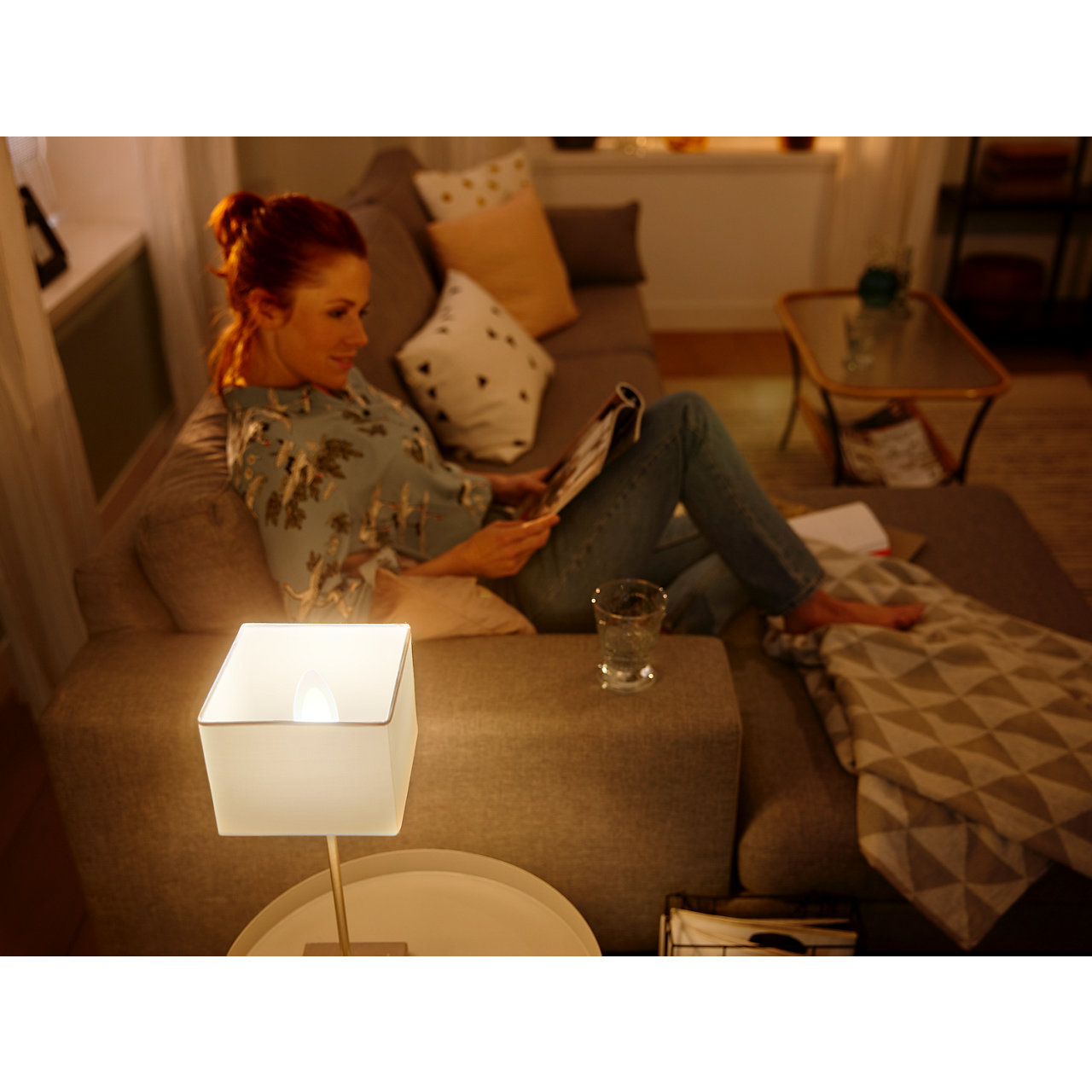 Philips Hue White and Color ambiance Single bulb E12 ( Bluetooth app ...