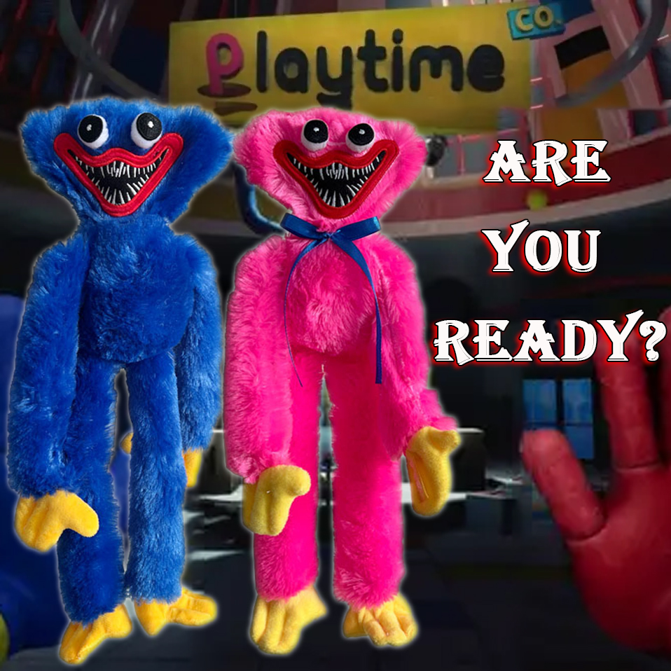 Poppy Playtime ของเล่นตุ๊กตา 40cm Huggy Wuggy ของขวัญคริสต์มาส ตุ๊กตา
