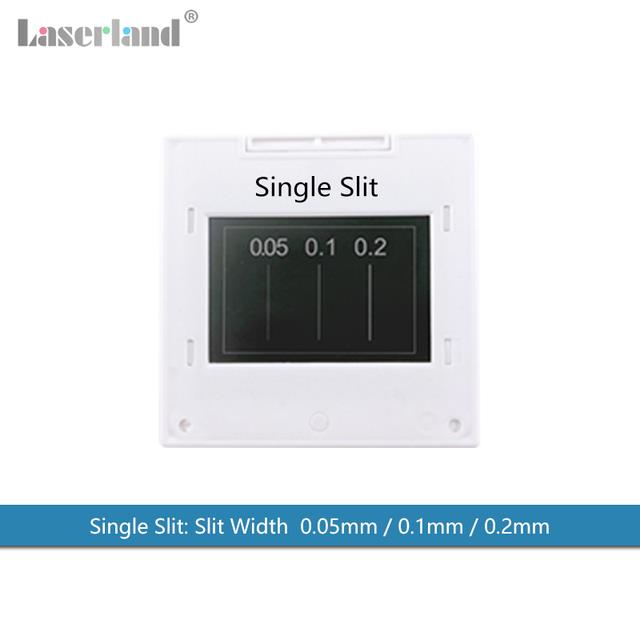 Single Slit/Double Slits Interference Diffraction Grating Sheet Optical ...