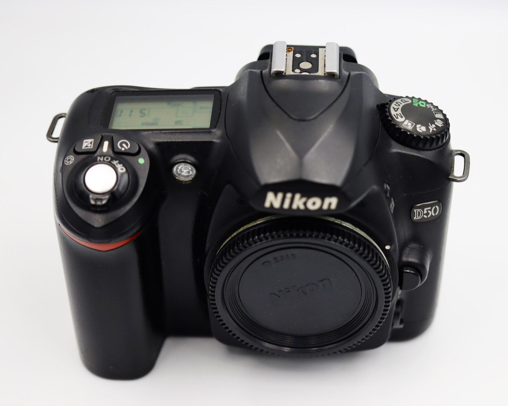 Nikon D50 Digital SLR Camera - Black Body DSLR DX Format CCD image ...