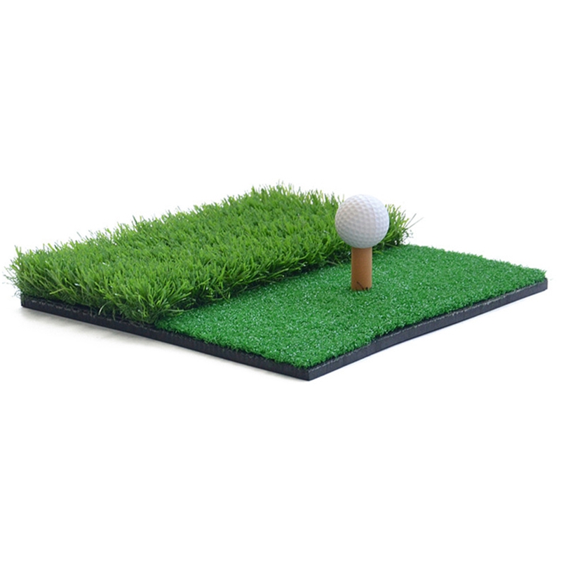 Golf Hitting Practice Mat Simulated Turf Swing Practicing Mat Backyard ...