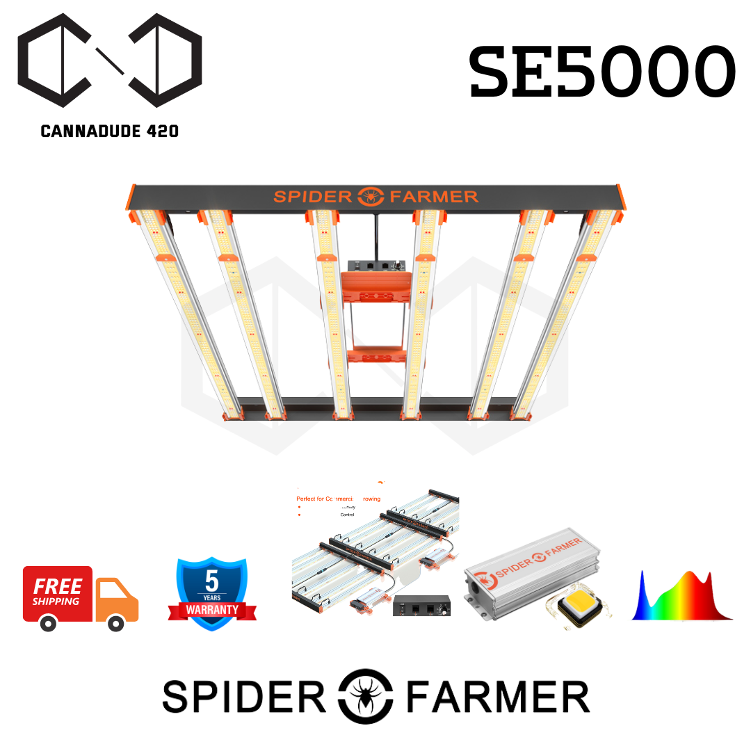 [ส่งฟรี] ไฟปลูกต้นไม้ Spider Farmer® SE5000 480W LED Grow Light ...