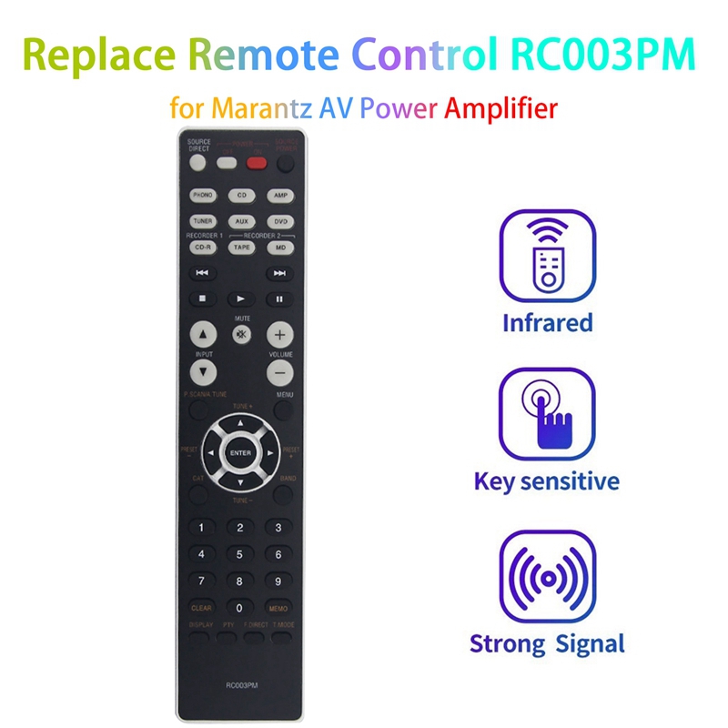 Replace Remote Control RC003PM for Marantz AV Power Amplifier PM5003 ...