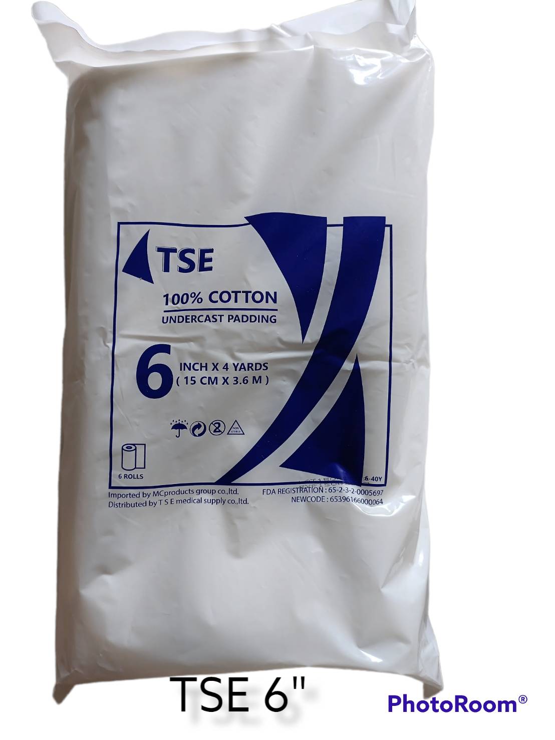 TSE cotton 100 เปอร์เซ็นต์ Undercast padding สำลีรองเฝือก - ปริญญาบาร์เบอร์ - ThaiPick