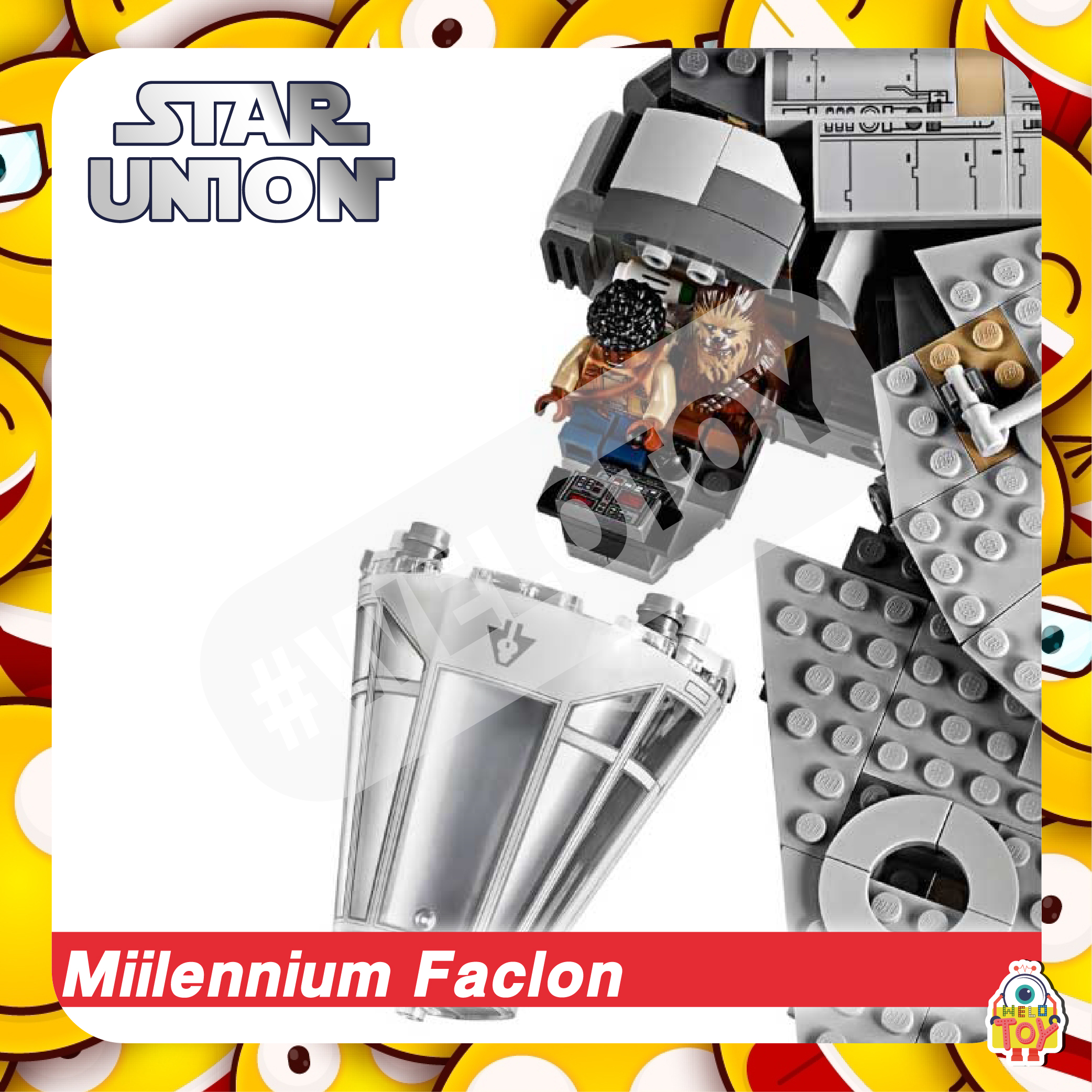 ตัวต่อ 19020 ยานสตาร์วอร์ฟาร์คอน Milennium Falcon จำนวน 1381 ชิ้น ...