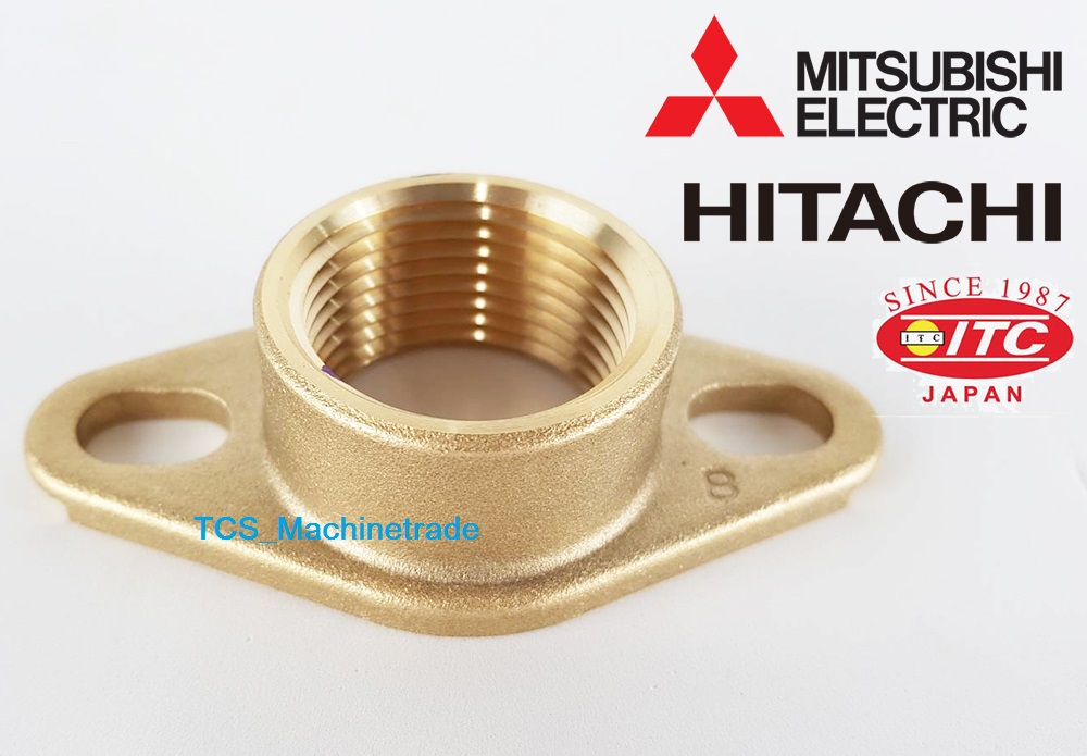 MITSUBISHI HITACHI อะไหล่ปั๊มน้ำ หน้าแปลน ปั้มน้ำ ทองเหลืองขนาด 1นึ้ว ...