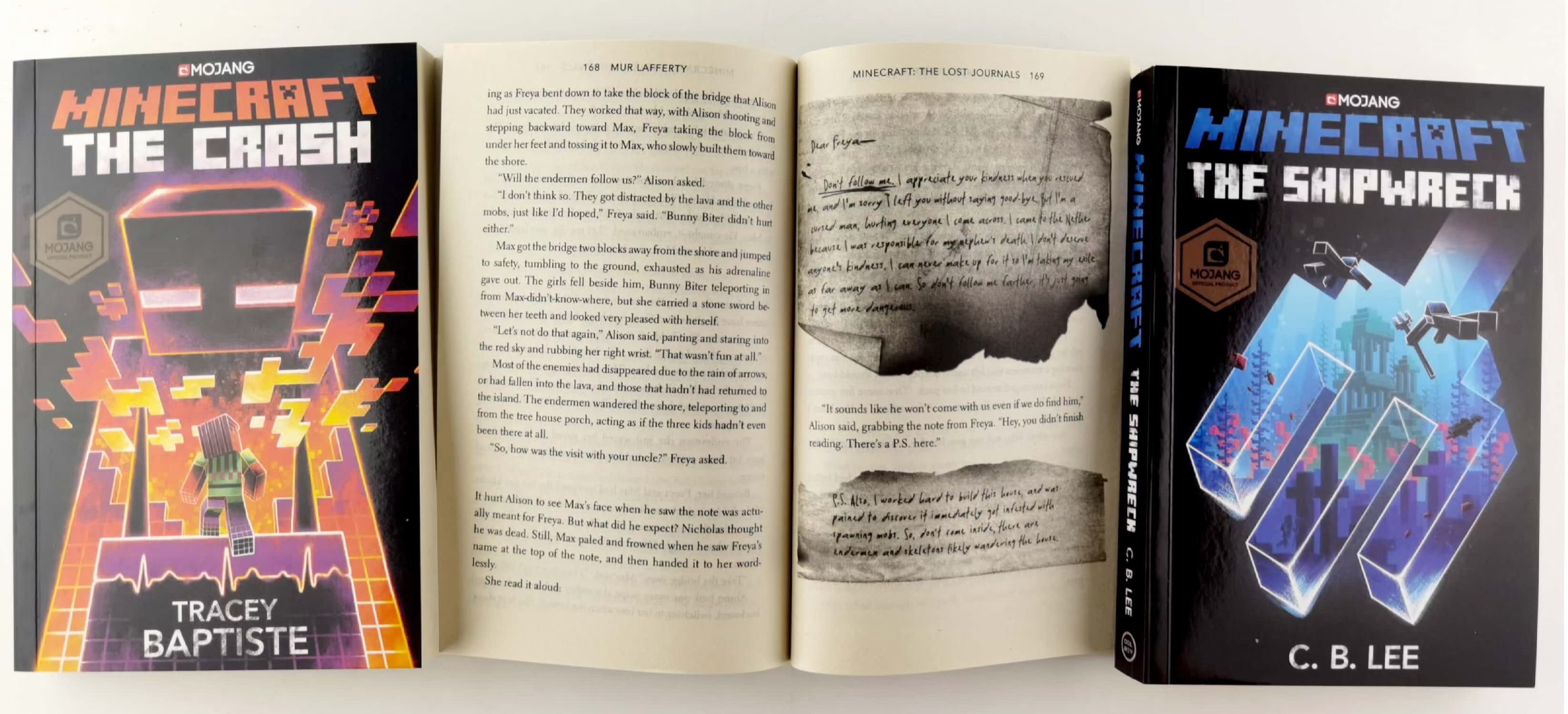 Minecraft 8 books set,English puzzle game novel book for children [The ...