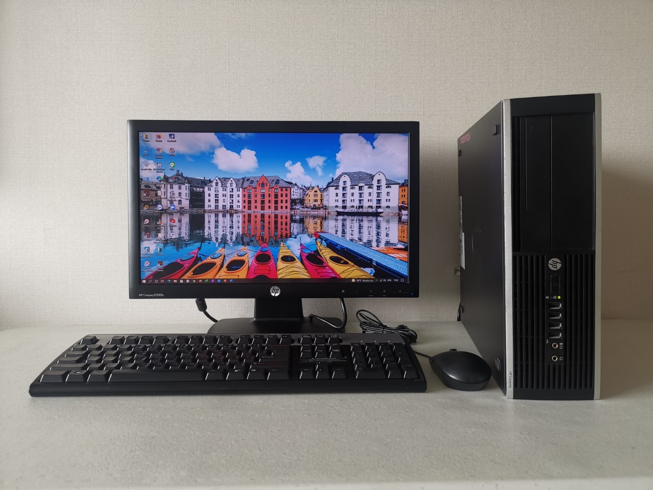 คอมมือสองครบชุด พร้อมจอ 19 นิ้ว CPU Core i5-650 3.20 GHz ลงวินโดว์พร้อม ...