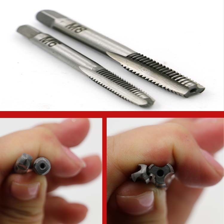 5pcs Hss Machine Screw Thread Metric Plug Tap Screw Taps 3mm 4mm 5mm ...