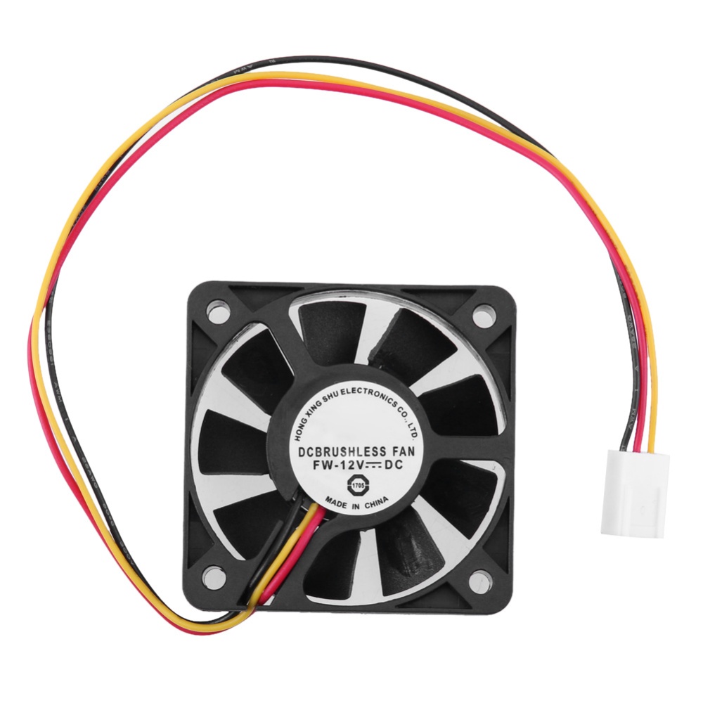 125pcs For motherboard connect 3 Pin molex CPU 5cm Cooling Cooler Fan ...