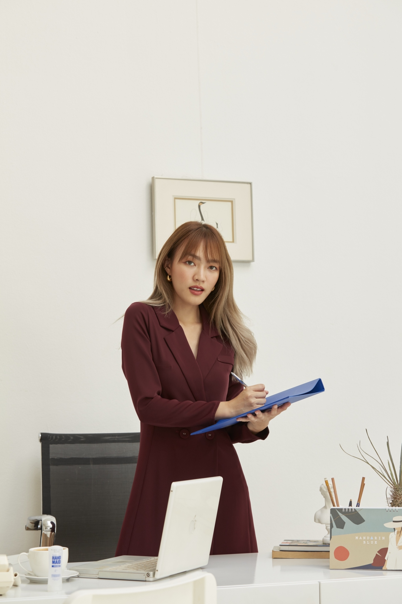 Mandarin Blue - NP Dress - MANDARIN BLUE - ThaiPick