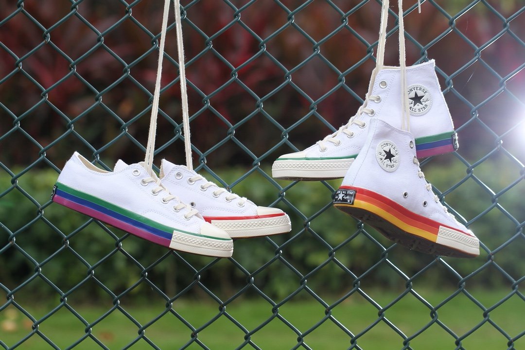 Converse Rainbow Yin-Yeung 1970S Rainbow Joint Series Limited Edition ...