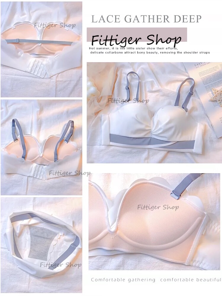 FittigerShop ส่งออกเร็ว1-2วัน ชุดชั้นในน่ารัก เสื้อในผู้หญิง เสื้อชั้นในไร้โครง ผ้านิ่มดี มีฟอง ...