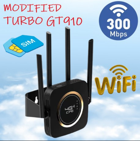 First 10unit Offer 500mbps Wifi Modem Router Turbo GT 910 New Version ...