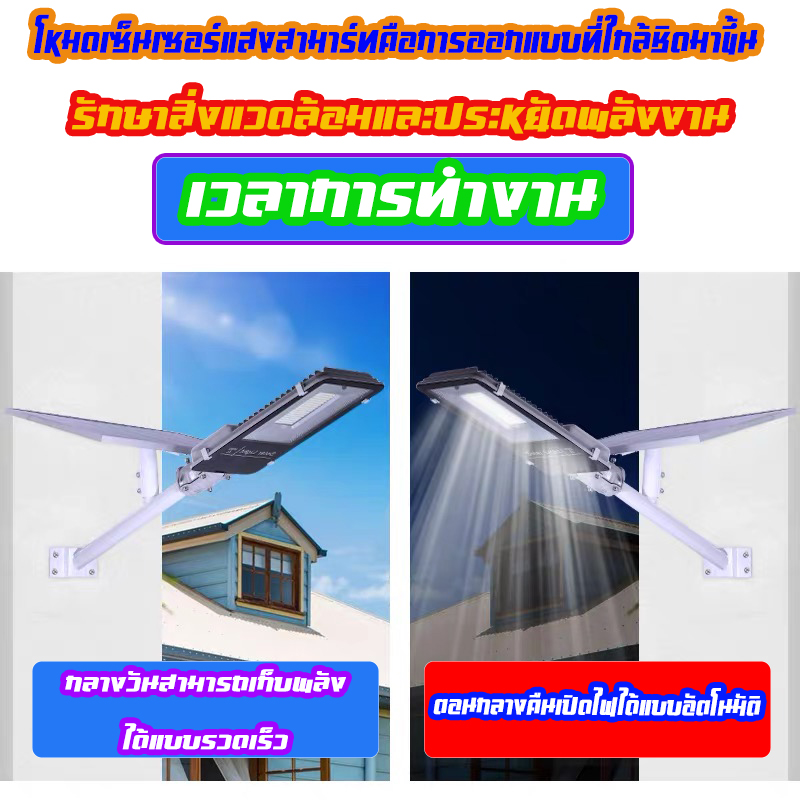 MRP LED solar street light โคมไฟโซล่าเซลล์ โคมไฟติดถนน รับประกันคุณภาพ1 ...