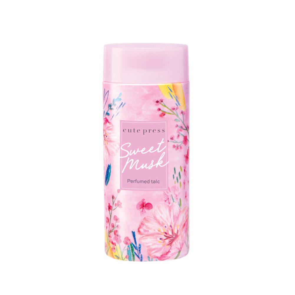 Cute press Sweet Musk Perfumed Talc คิวท์เพรส สวีท มัสค์ เพอร์ฟูม ทัลค์ ...