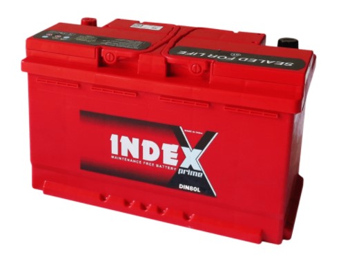 INDEX BATTERY รุ่นDIN80L Benz, BMW Toyota : Fortuner 2015, Revo Volvo ...