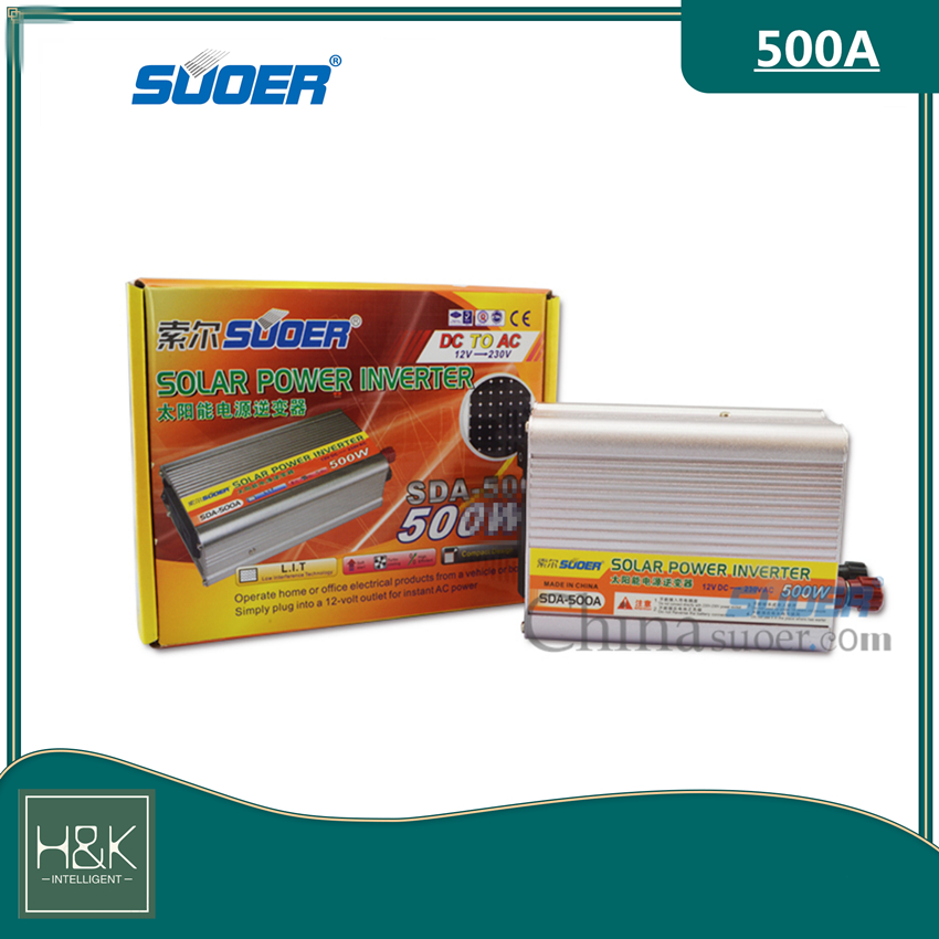 Suoerอินเวอร์เตอร์ 24V 3000VA 24V to 220V Portable Smart Power Inverter - LZ2 SENSMART SHOP ...