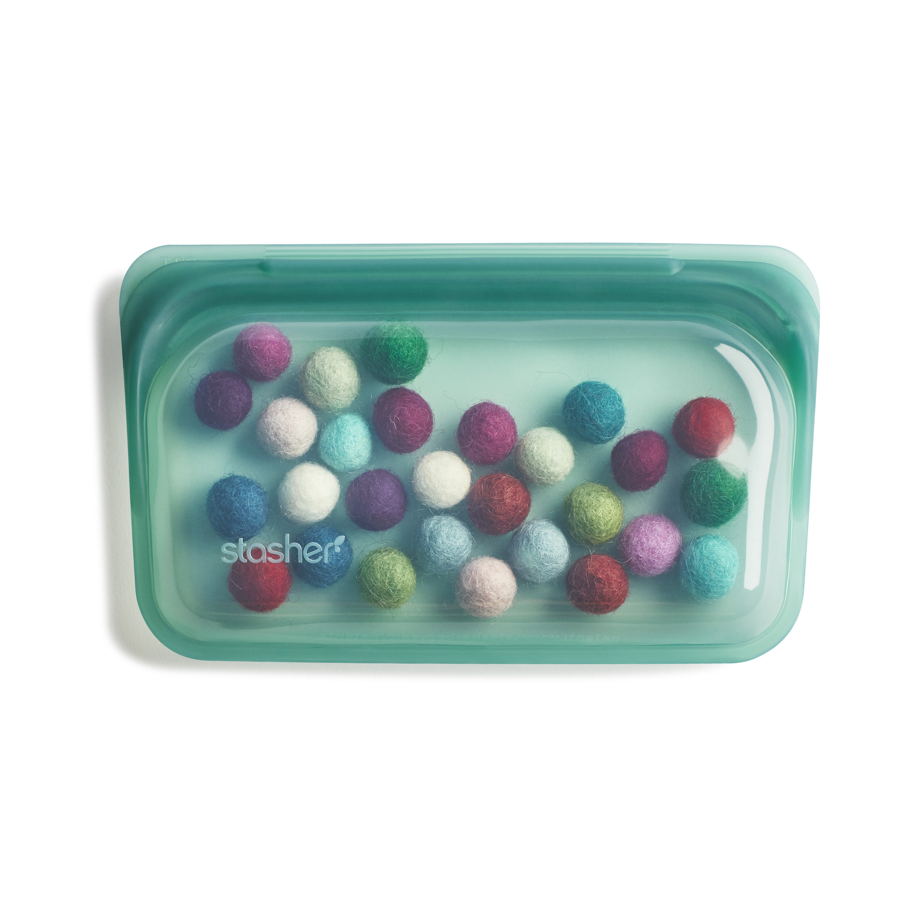 [Bundle] Stasher Snack Set of 3 Reusable Food Bags Tropical ถุงซิลิโคน ...