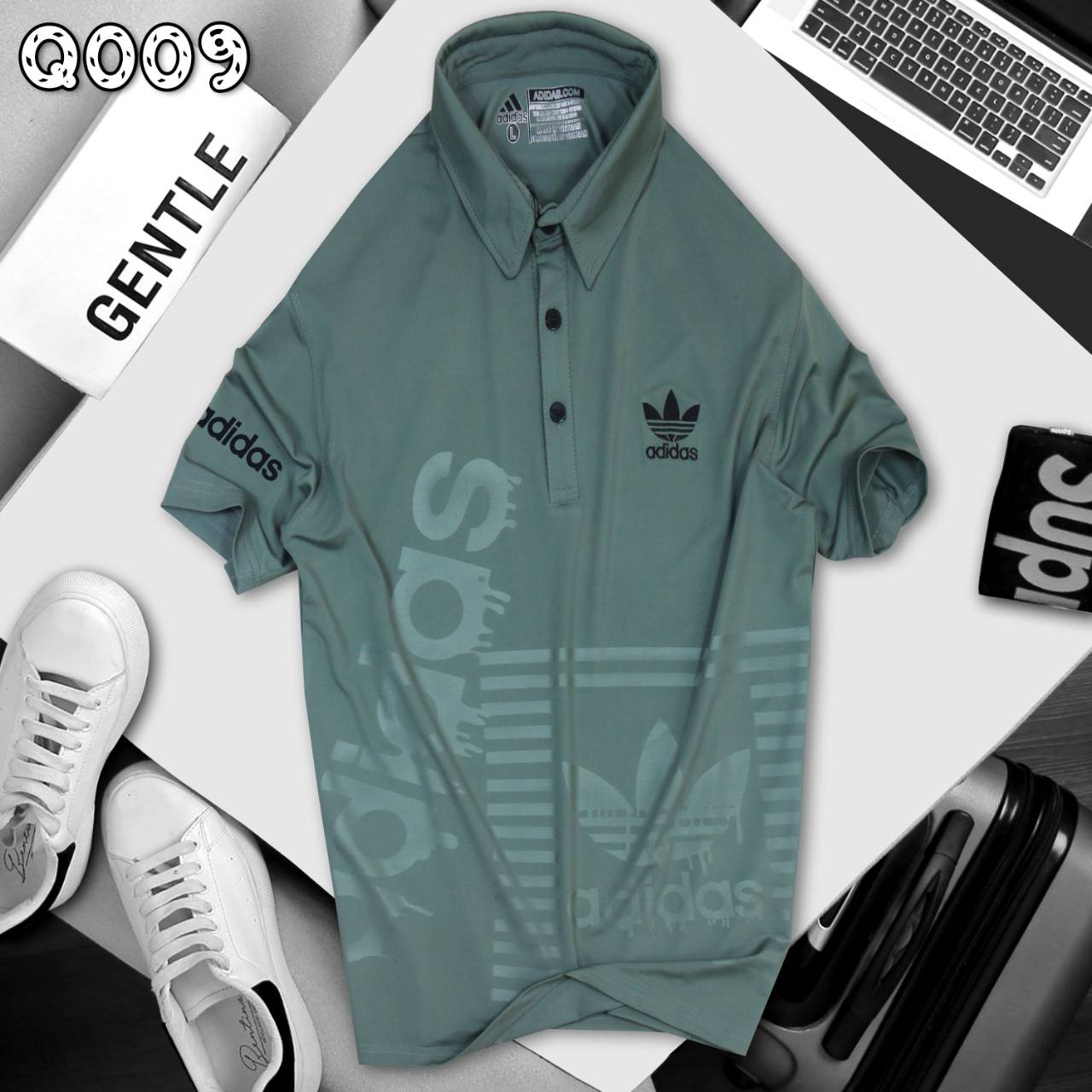 【ของแท้ ใหม่】Adidas Men's เสื้อยืดกีฬา Y011-01 - Super Energy Sports ...