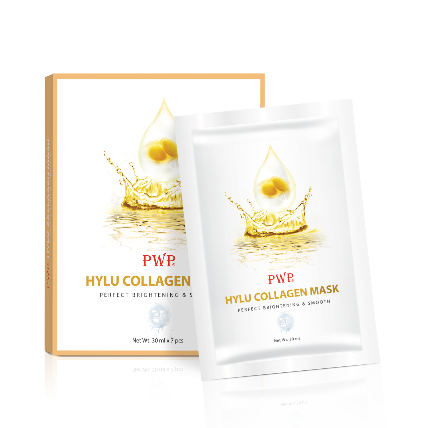 PWP HYLU COLLAGEN MASK 7 sheets/BOX | Lazada.co.th