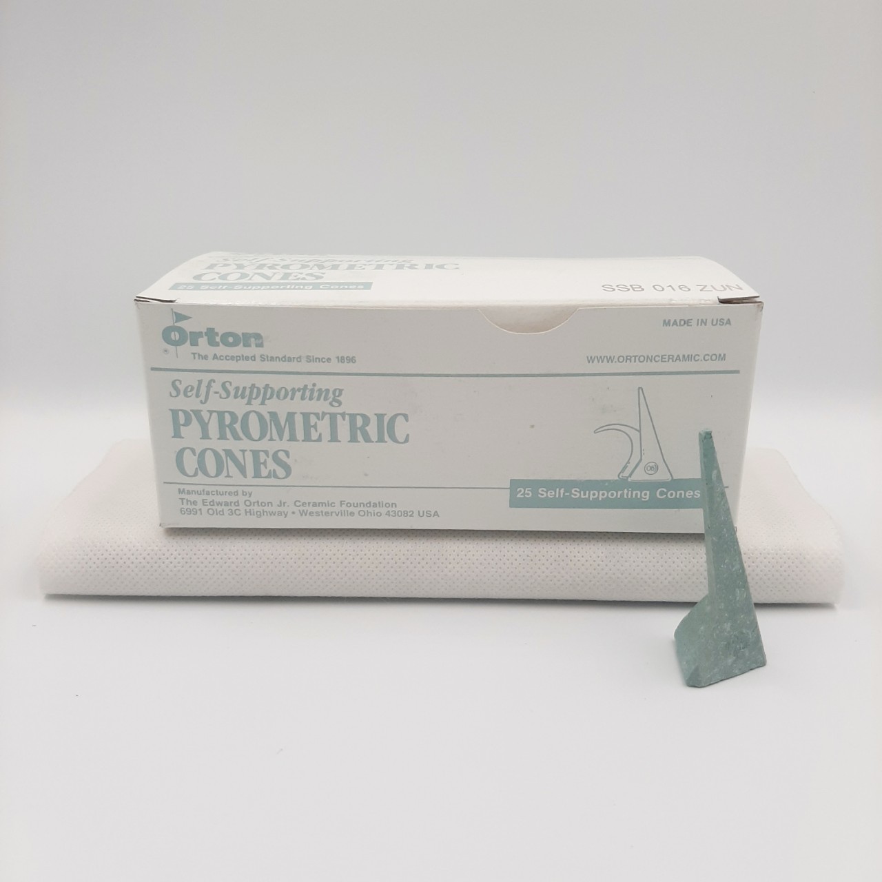 Orton Cone โคนวัดอุณหภูมิในเตาเผา สำหรับงานเผาเซรามิกและงานเผาทุกประเภท ...