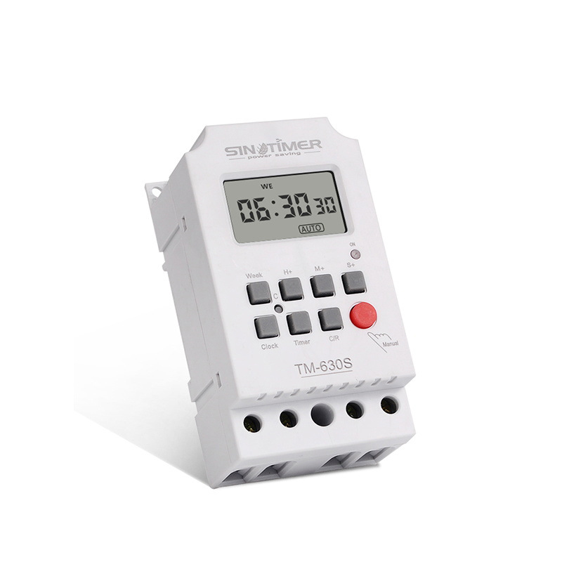 Timer Switch 30A เครื่องตั้งเวลา เปิด-ปิด อุปกรณ์ไฟฟ้า อัตโนมัติ 7 วัน ...