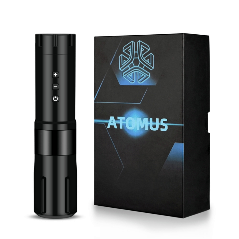 ATOMUSเครื่องสัก 2000mAhชุดเครื่องสัก เครื่องสักไร้สาย เครื่องสักครบชุดเครื่องสักปากกา เครื่อง ...