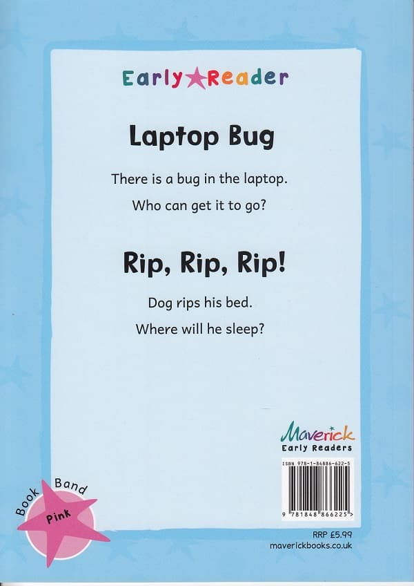 EARLY READER PINK 1LAPTOP BUG AND RIP RIP RIP BY DKTODAY - DKTODAY ดวงกมลสมัย - ThaiPick