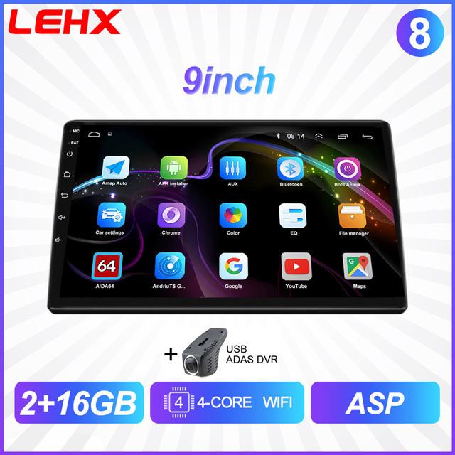 LEHX L6 Pro 2 Din WiFi Android 10 8 Core Auto Radio dvd Car Multimedia Video Player 7 9 10 inch ...