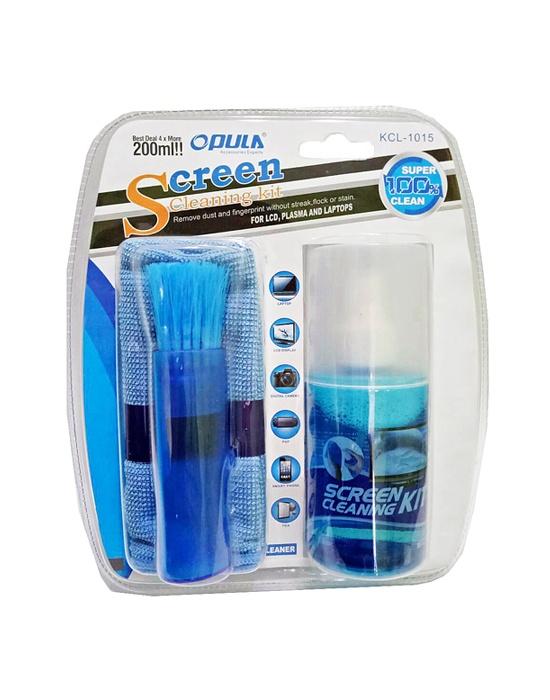 OPULA น้ำยาทำความสะอาด พร้อมผ้าชามัวร์ แปรงปัดฝุ่น Cleaning Kit for LCD ...