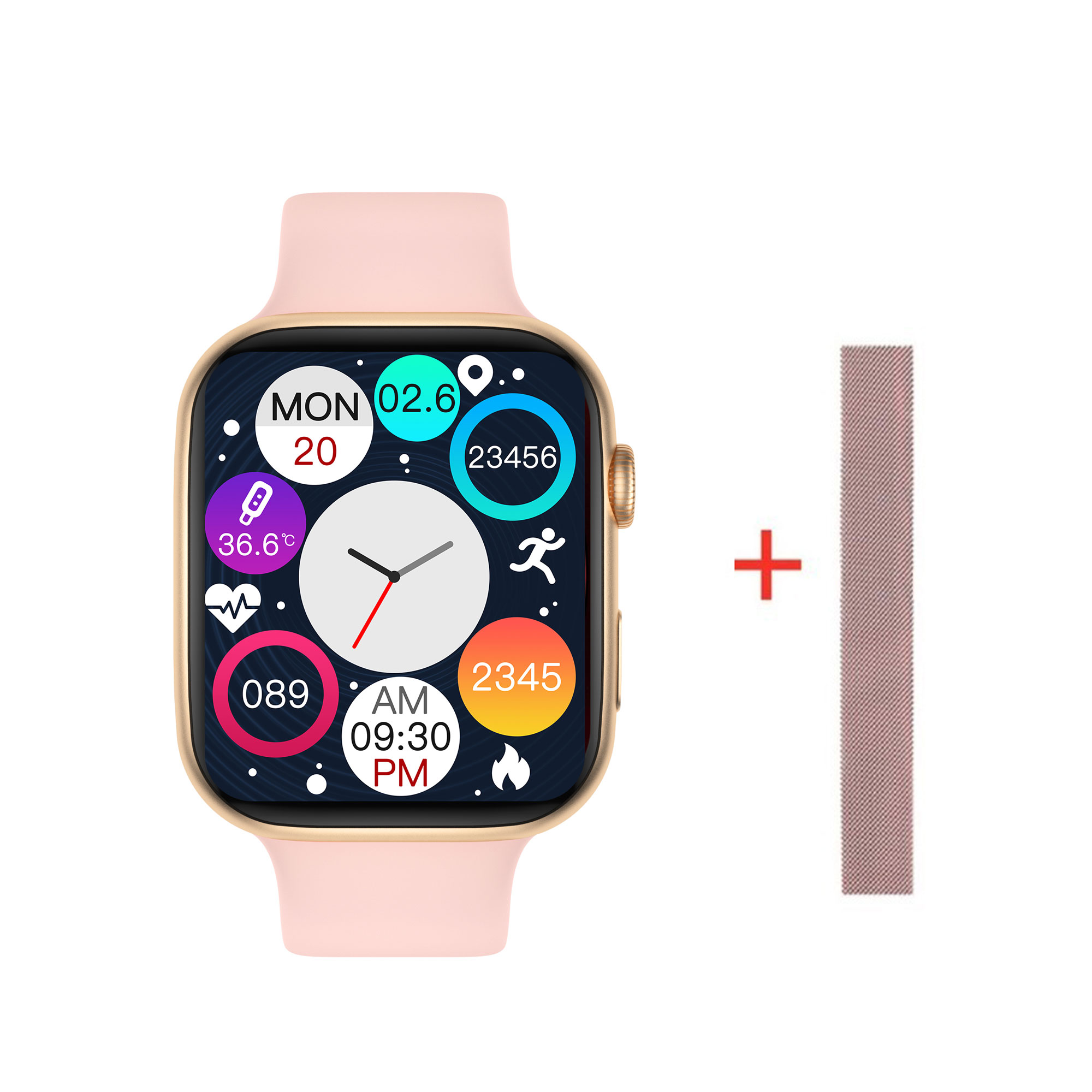 ใช้กับ Huawei OPPOใหม่ล่าสุด I7 Pro Smart Watch Series 7 Infinite หน้า ...