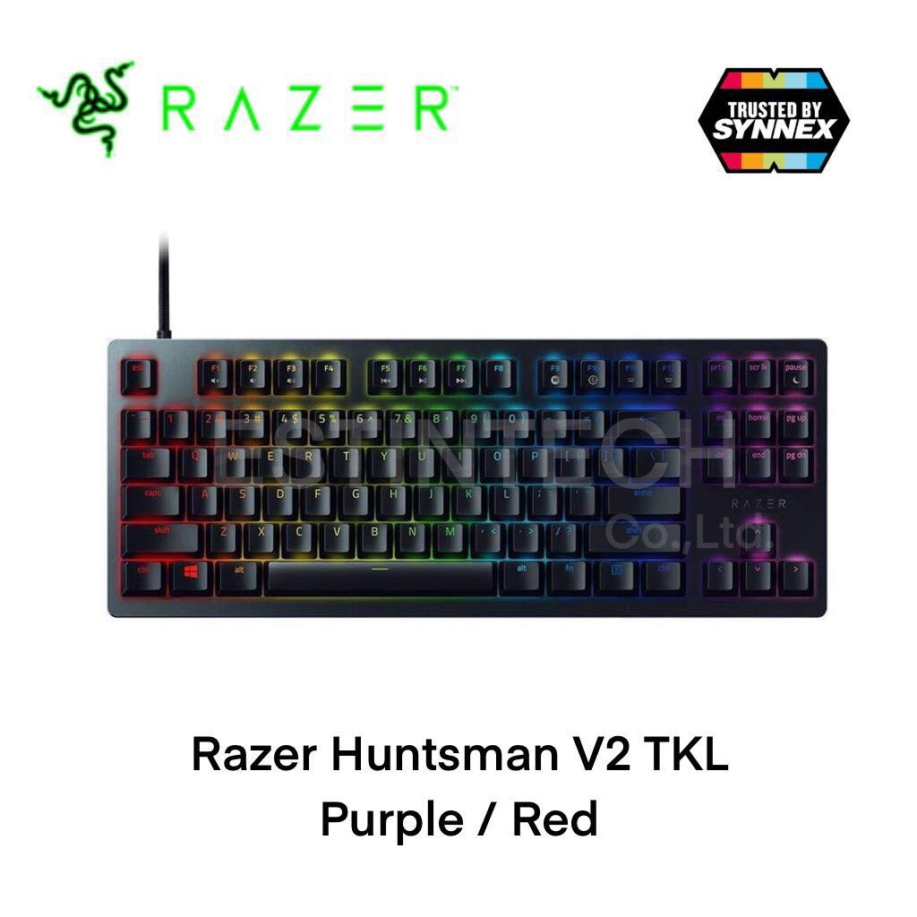 Keyboard (คีย์บอร์ด) RAZER Huntsman V2 TKL Mechanical Gaming Keyboard ...