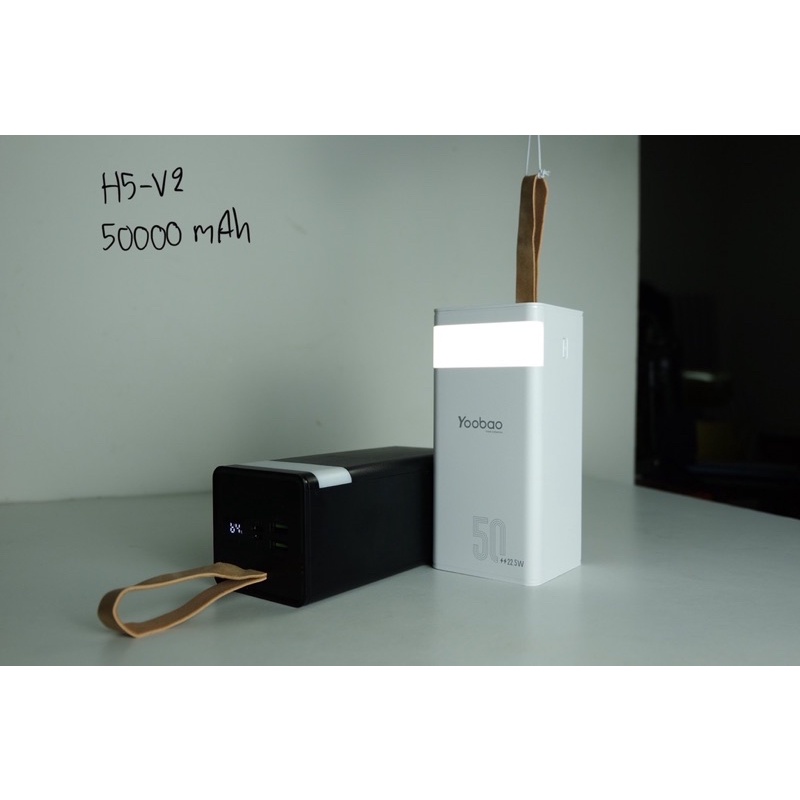 แท้ ️Yoobao H5 , H5-V2 50000Mah รองรับระบบชาร์จเร็ว PD20W - myhappyphone - ThaiPick