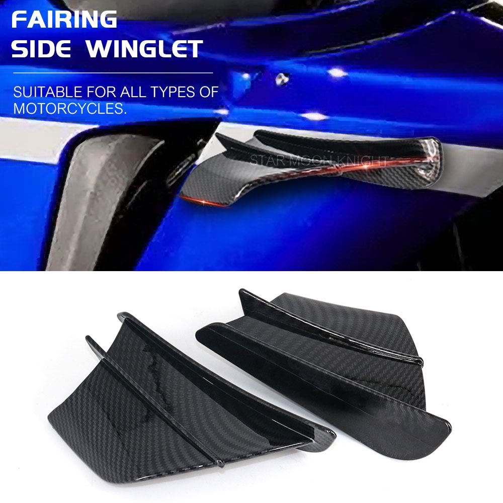 Winglet Aerodynamic Wing Kit Spoiler For Yamaha YZF R1 R1M R7 R6 R3 ...