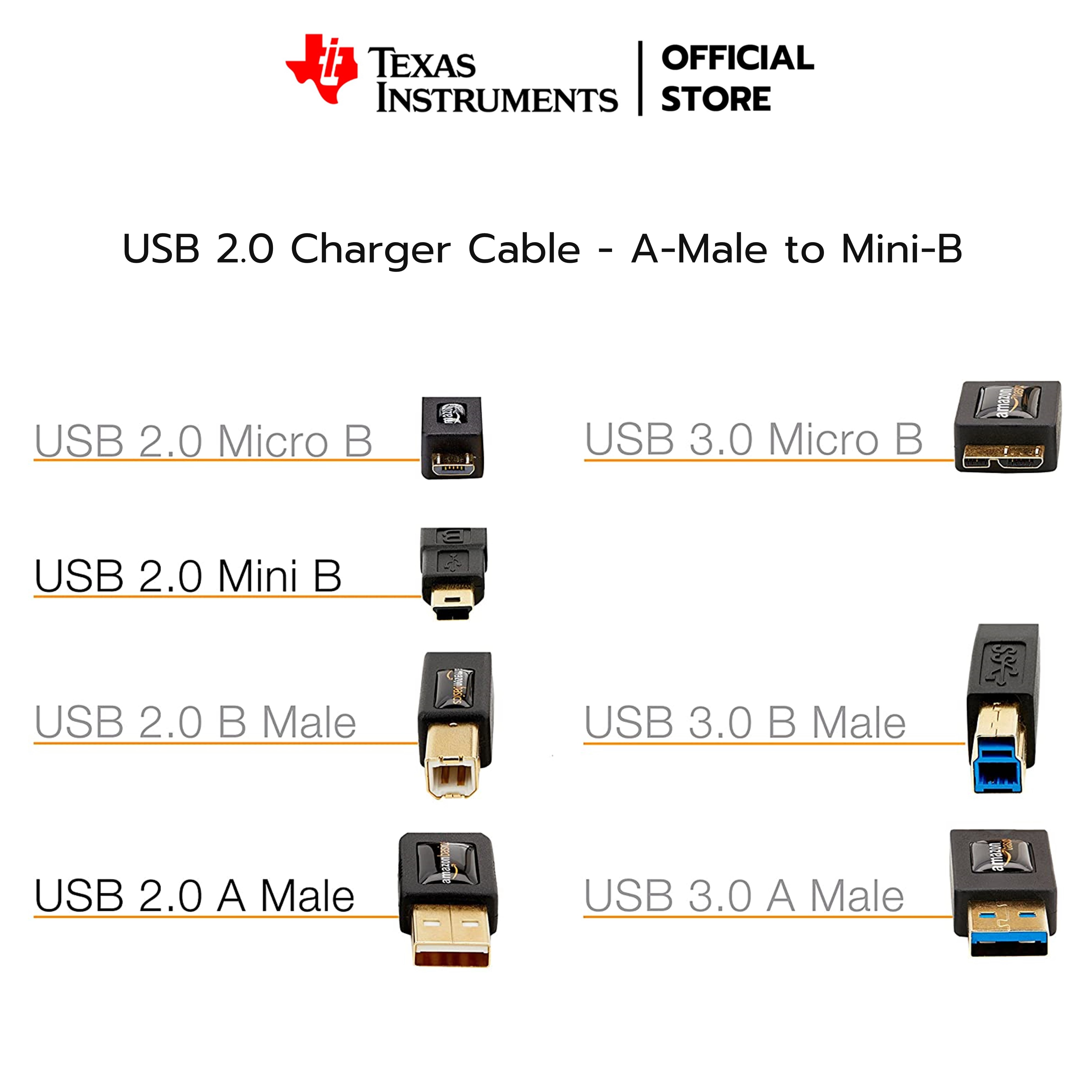 Texas Instruments USB สาย USB สำหรับถ่ายโอนข้อมูลเครื่องกับเครื่อง TI ...