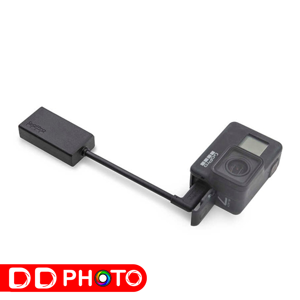 Mic Adapter GoPro Pro 3.5mm อุปกรณ์แปลงสัญญาณเชื่อมต่อไมโครโฟน กล้อง ...