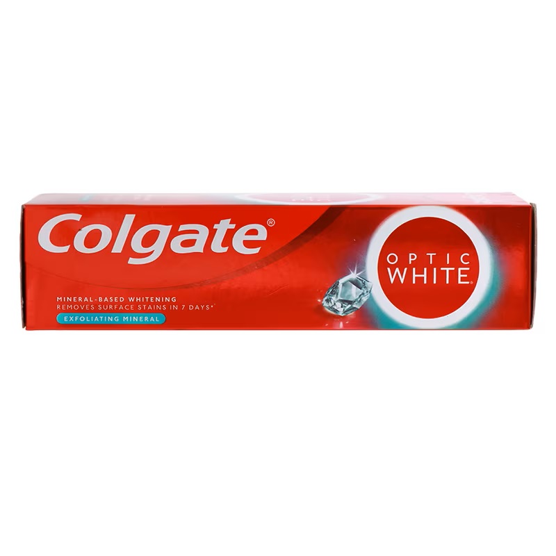 Colgate Toothpaste Optic White Exfoliating Mineral 100 G. คอลเกต ยาสี ...