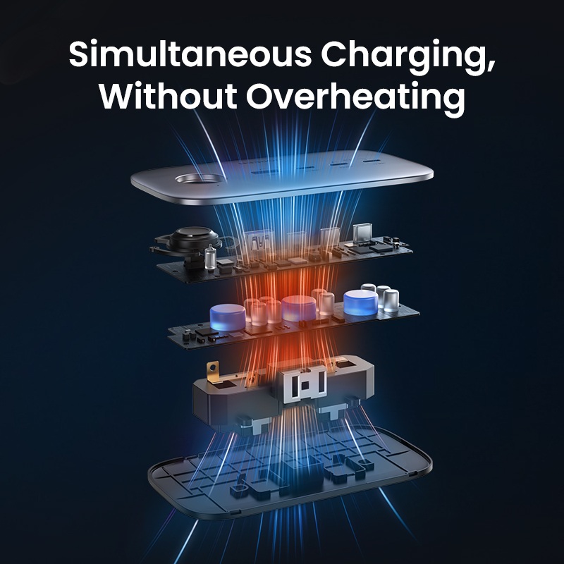 【GaN】UGREEN PD 100W USB C Charging Station 6ft Extension Cord Outlet ...