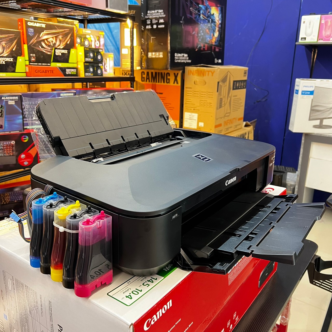 ปริ้นท์เตอร์ Canon ix6770 tank ปริ้นท์ A3 - SODA print & service - ThaiPick