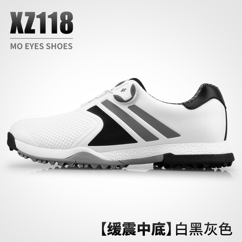 รองเท้ากอล์ฟ (XZ118) รุ่นมีระบบผูกเชือกรองเท้า สวมใส่สบาย สวยงาม มี ...