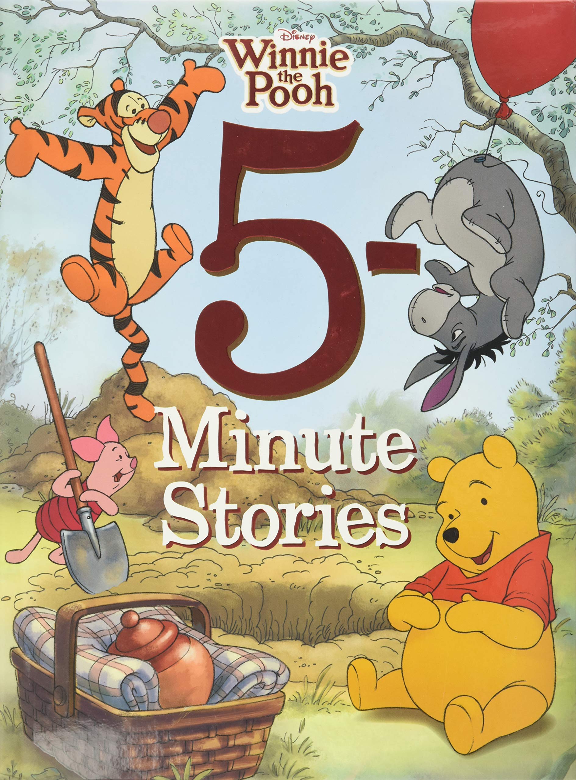 5-Minute Winnie the Pooh Stories Hardcover Illustrated หนังสือภาษา ...
