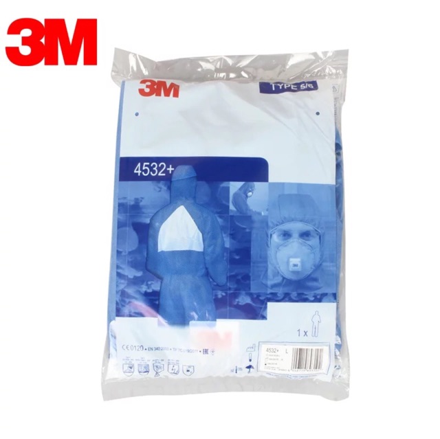 ชุดป้องกันสารเคมี กันฝุ่น เชื้อโรค 3M 4532 - The Beast shop - ThaiPick