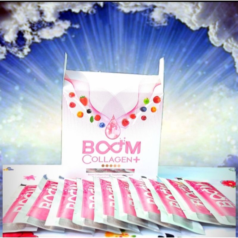 แพคเกจใหม่ !! บูมคอลลาเจน พลัส (Boom Collagen Plus )Exp.07/2023 ...