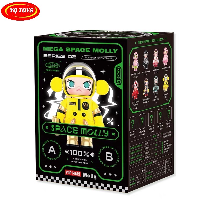 กล่องจุ่ม Space Molly 100 V.2 คอเลคชั่นนี้ มาพร้อมกับ Secret 5 ตัว ...