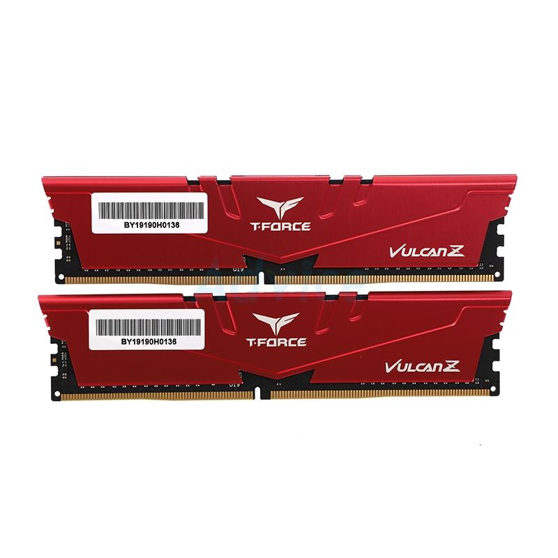 TEAM แรม RAM DDR4(2666) 16GB (8GBX2)Vulcan Z Red - Ekkachai Shop - ThaiPick