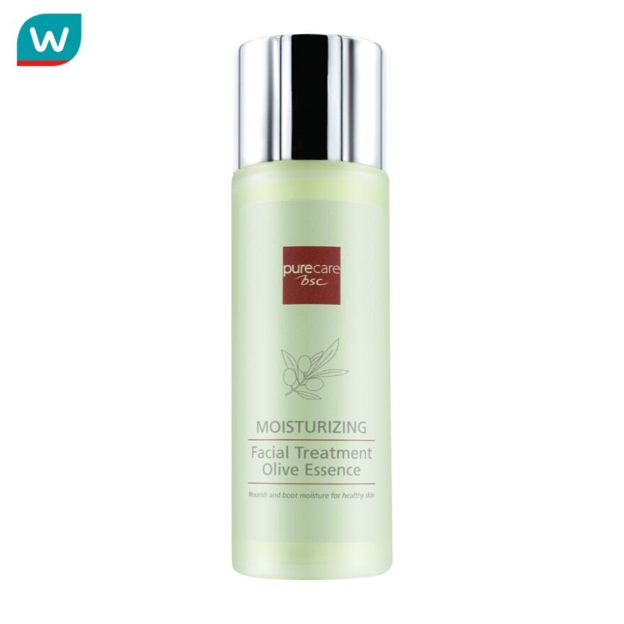 Pure Care เพียวแคร์ บีเอสซี มอยเจอร์ไรซิ่ง เฟเชียล ทรีทเม้นท์ โอลีฟ เอสเซ้นส์ 95มล. - Watsons ...